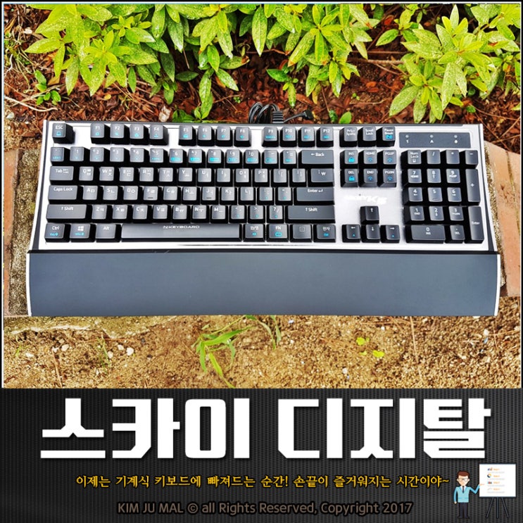 기계식 키보드 추천- 스카이디지탈 NKEYBOARD NKEY-k5 사용 후기 : 네이버 블로그