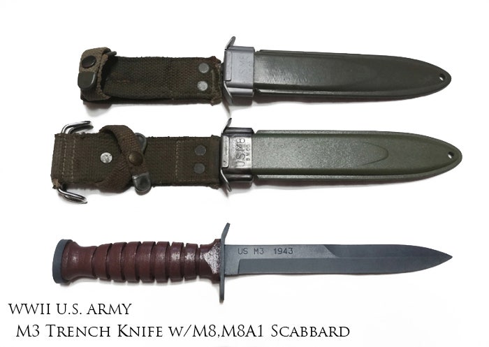 M3 Trench Knife w/ M8,M8A1 Scabbard : 네이버 블로그