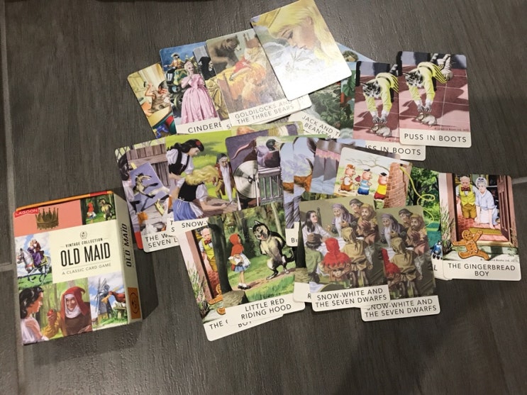 올드메이드 게임 (old maid card game)_이쁜 카드에 반해서 들이게 된 카드게임 : 네이버 블로그