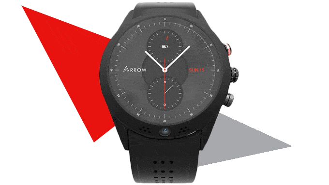 보부상닷컴이 소개하는 360도 회전 HD 카메라 스마트 워치 Arrow : 네이버 블로그