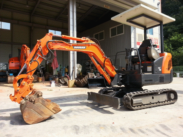 농장용 중고 미니굴삭기 가성비 좋은 DX15 : 네이버 블로그