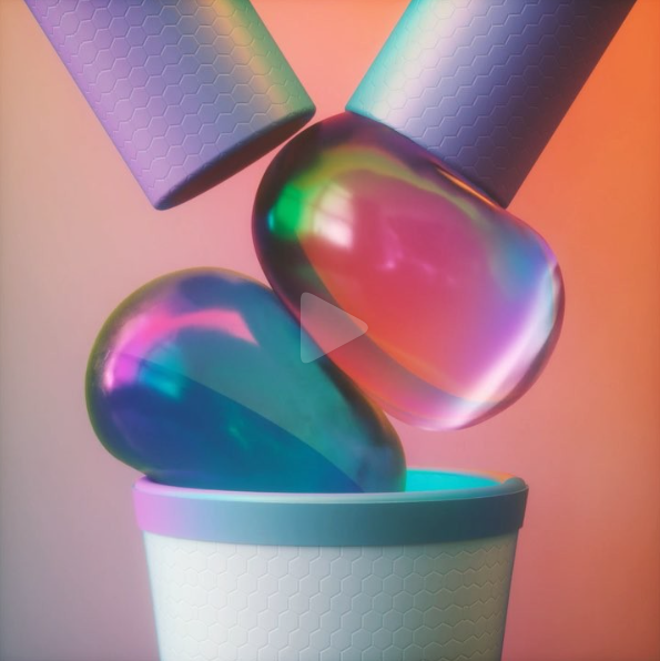 쫀득하고 감각적인 색감이 돋보이는 모션 3D & Product 디자이너 Frank J Guzzone : 네이버 블로그