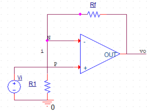 Non-Inverting OP AMP Circuit with Negative feedback : 네이버 블로그