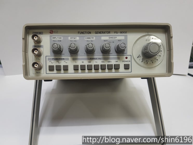 FUNCTION GENERATOR(FG-8002) : 네이버 블로그