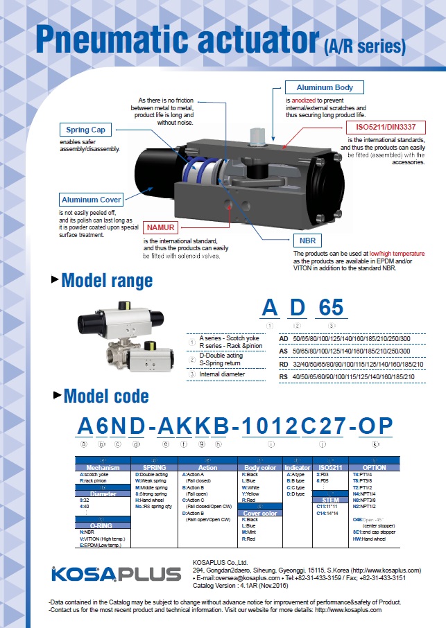 AD AS Series/AD50/AD65/AD80/AD100/AD125/AD140/AD160/AD185/AD210/AD250 ...