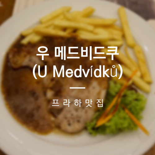 [체코/프라하] 우메드비드쿠(U Medvidku)_프라하에서 가장 오래된 맥주집(꼴레뇨/타르타르 맛집) : 네이버 블로그