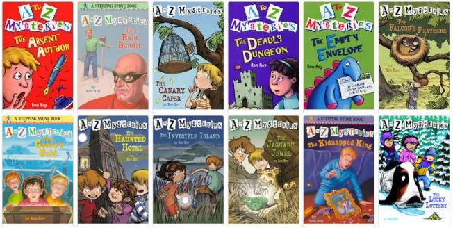 Ron Roy - A to Z Mysteries / Calendar Mysteries / Capital Mysteries ...