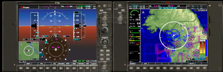 PFD(Primary Flight Display)&MFD (Multi Function Display) : 네이버 블로그