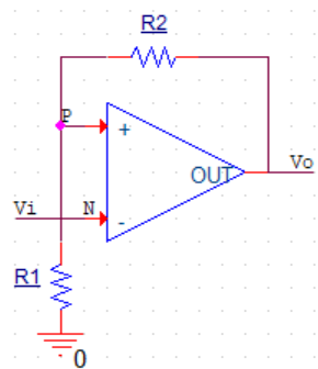 Inverting OP AMP Circuit with Positive feedback : 네이버 블로그