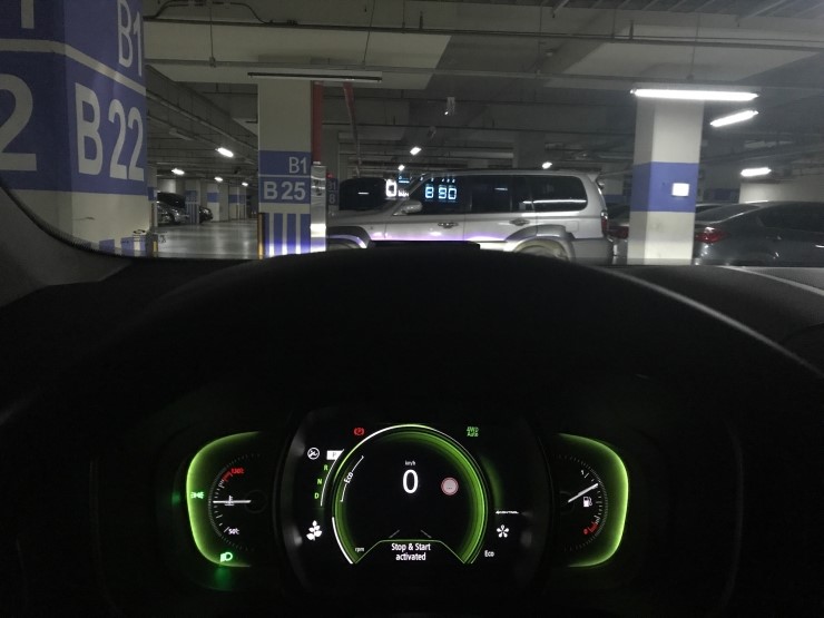 QM6 순정스타일 간편 HUD달기. : 네이버 블로그