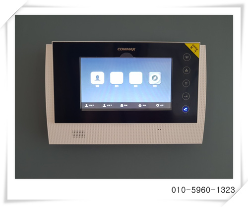 안양 인덕원 대우2차아파트 코맥스 비디오폰 481시스템 CAV-705UW 현관인터폰 설치 : 네이버 블로그