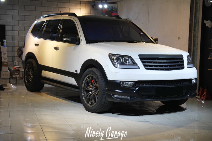 모하비 튜닝으로 부분(사이드미러,그릴)랩핑을 광주 랩핑 나인티게러지 : 네이버 블로그