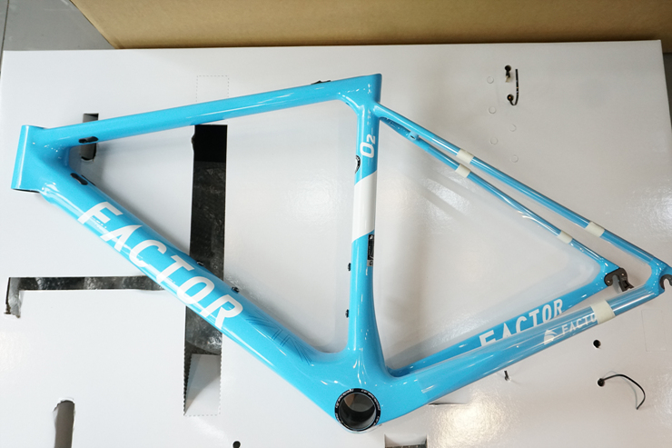 팩터 O2 프레임셋 AG2R 팀 입고 및 조립 : 네이버 블로그