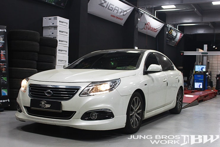 [ JBW ] 르노삼성 SM5 TCE " GECKO(게코) " 일체형서스펜션 장착 : 네이버 블로그