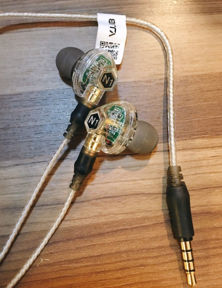 Vjjb n1 투명화이트 후기! :: 가성비 이어폰추천쓰 : 네이버 블로그
