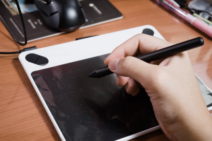 결국 지르고 만 타블렛. 와콤 인튜어스 드로우 CTL-490 : 네이버 블로그