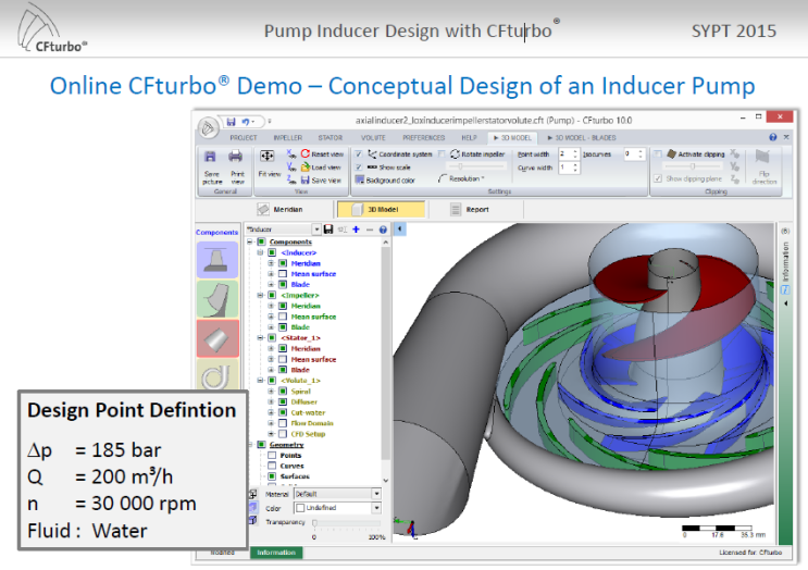 Pump Inducer Design (PumpLinx) 사례발표 : 네이버 블로그