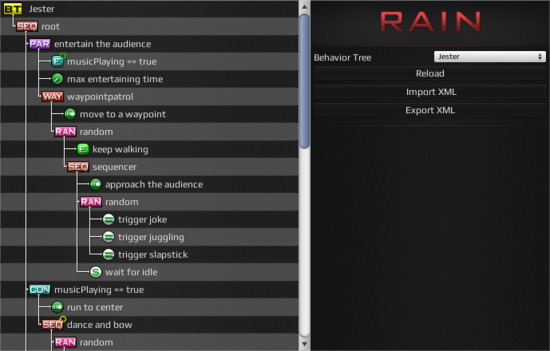 [Unity][AI][Rain] 11. Behavior Tree Editor : 네이버 블로그