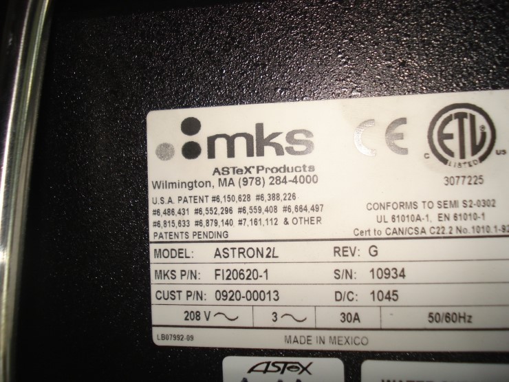 [판매완료] MKS RPS 2L(ASTRON2L)FI20620-1(0920-00013) : 네이버 블로그