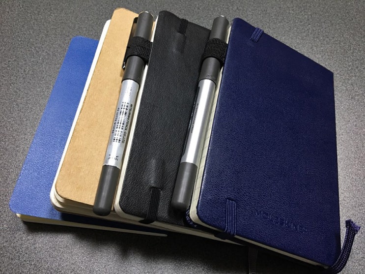 몰스킨 노트 포켓사이즈로 네 개나 쓰고있어요. 1탄 까이에, 볼란트 소개 : 네이버 블로그