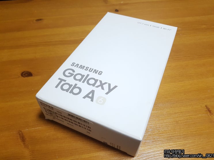 [삼성]삼성의 보급형 태블릿 "갤럭시 탭 A6 7.0" 간단 개봉기(SM-T280) : 네이버 블로그
