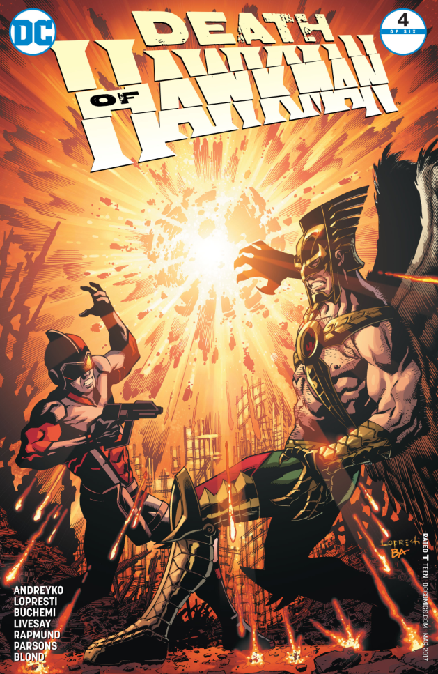[DC] Death of Hawkman #4 (2017년 1월 1주) [DC 코믹스] 데스 오브 호크맨 4호 : 네이버 블로그