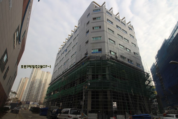 『외벽타일공사 완료』시흥목감 상가아파텔오피스텔로얄팰리스1차3차중→ 3차 네이버 블로그