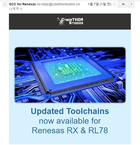 GCC가 Renesas 를 지원한다네요 : 네이버 블로그