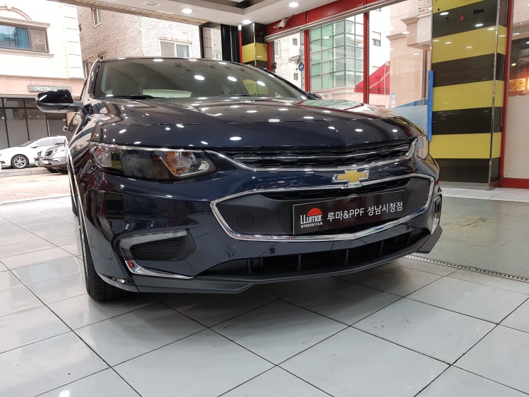분당 쉐보레 신차검수 올뉴말리부 마이링크 MYVI MS-1400 7인치매립 쿨맥스 썬팅 블랙박스 유라이브 히트 시공 이야기 ...