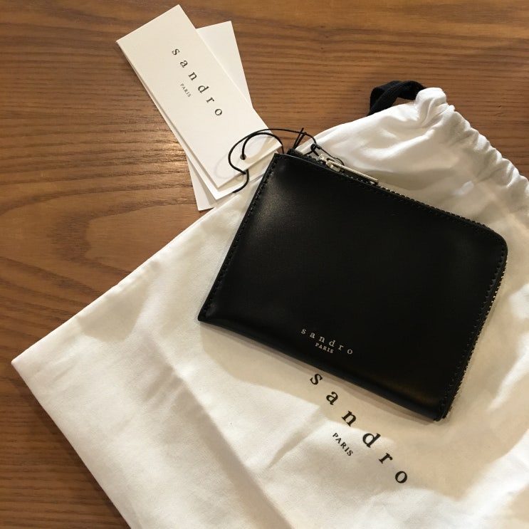 [sandro] 산드로 지갑 zipper card wallet : 네이버 블로그
