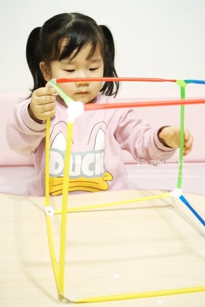 이감공작실 Strawbees 빨대로 다양한 모형을 만들어요~ : 네이버 블로그
