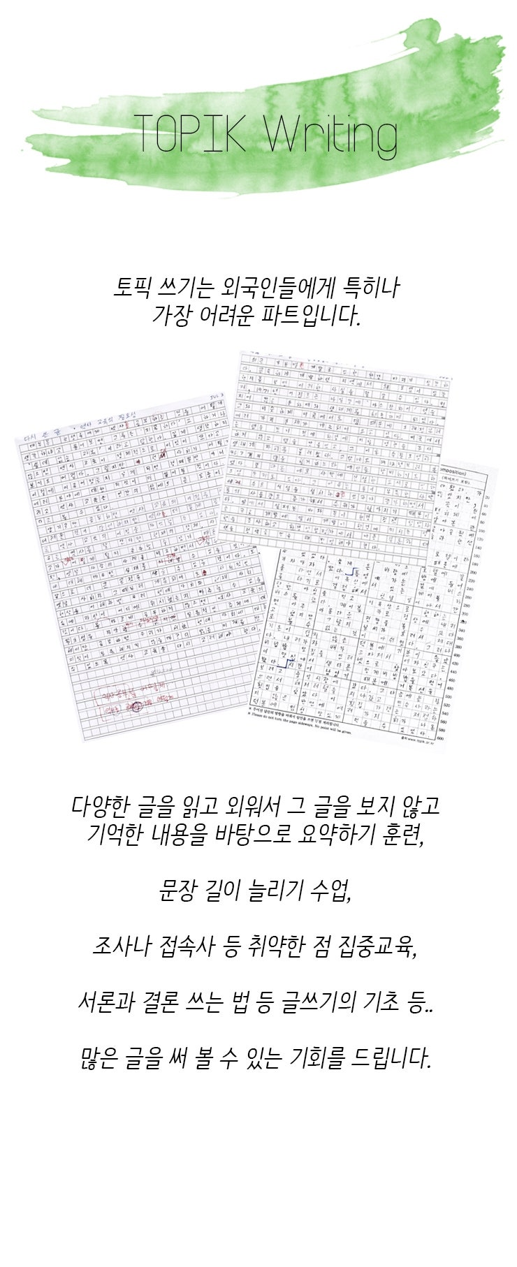 외국인 한국어 과외 _ TOPIK 쓰기 과외 TOPIK writing lesson : 네이버 블로그