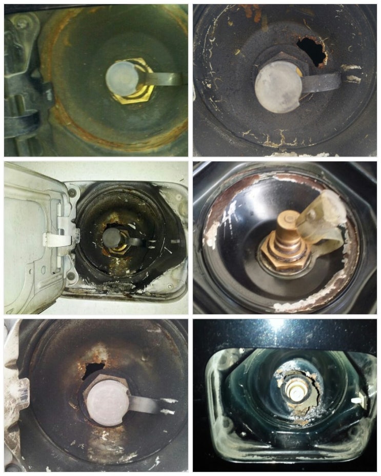 SM520 LPG 차량 충전구 부식 : 네이버 블로그