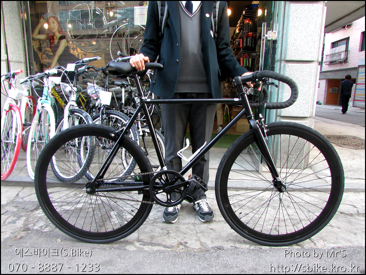 노원구 월계동 입문용 픽시 자전거 가게 에스바이크(S.Bike) 출고! - 에이모션 아메리칸이글 브라이튼CY 출고 : 네이버 블로그