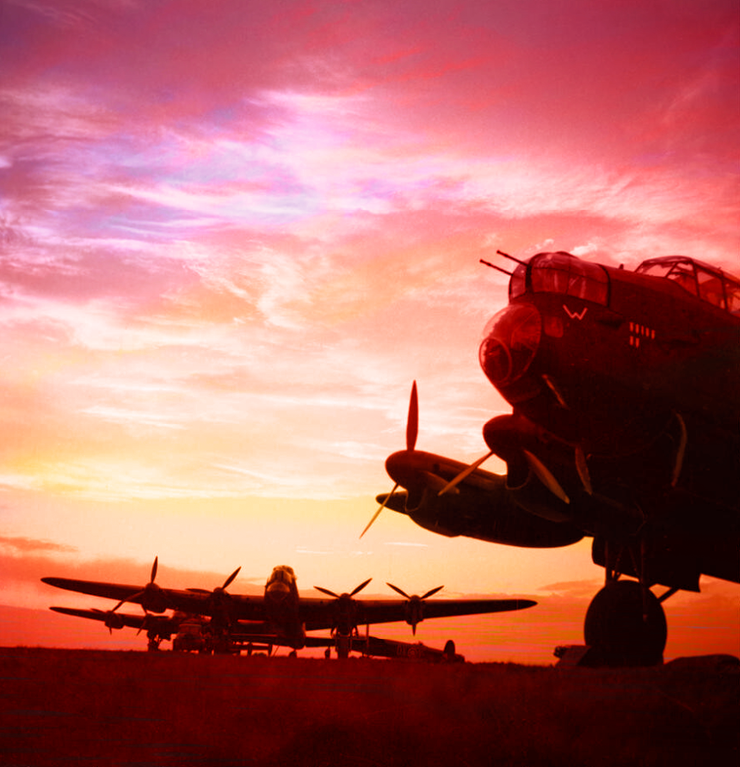 Ww2 Cp 1943년 2월 제 57 비행대 아브로 랭커스터 B1s 폭격기 네이버 블로그