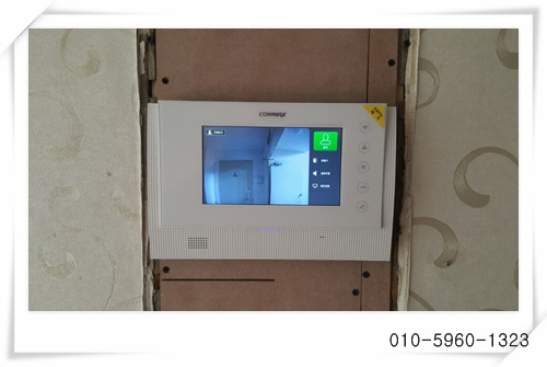 국선방식인터폰 코맥스비디오폰 CAV-705UW, 안양 무궁화효성아파트에 설치했어요. : 네이버 블로그