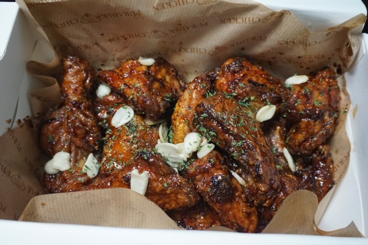 [부천 치킨] 맛있는 중동 치킨 푸라닭 블랙알리오 치킨!! : 네이버 블로그