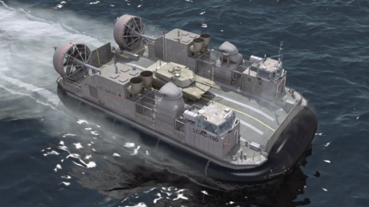 미해군, 신형 공기부양정 'LCAC-100' 시제품 제작 : 네이버 블로그