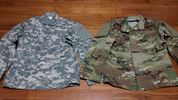 ACU전투복 OCP전투복 비교하기 : 네이버 블로그