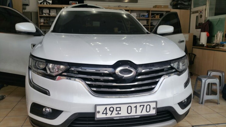 QM6 아이나비M300매립 DIY 참고자료 : 네이버 블로그