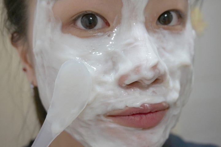 모델링마스크팩 샹프리 실버 프리미엄 모델링마스크 스파케어 수분보충♥ 네이버 블로그