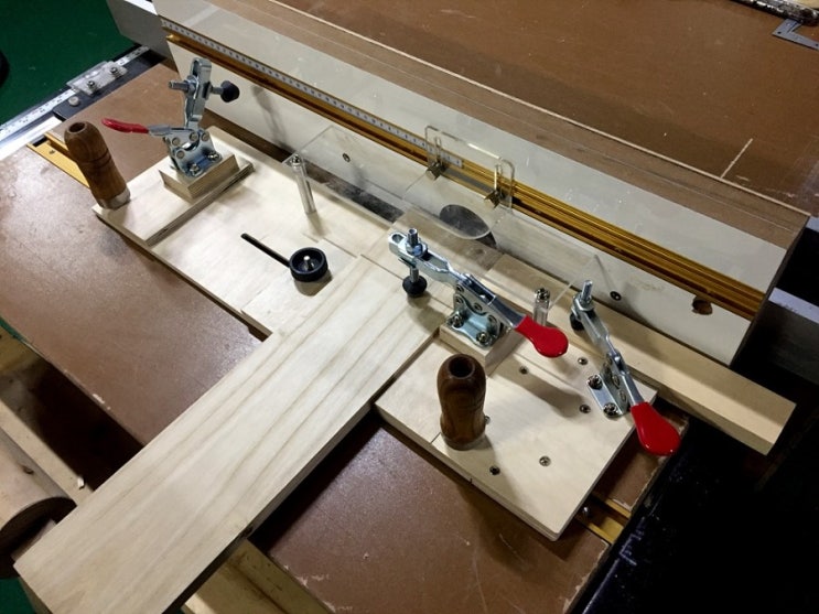 라우터 테이블용 코핑슬레드(coping sled) 만들기 : 네이버 블로그