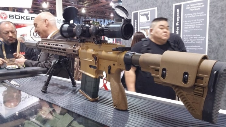 HK M110A1 CSASS (Compact Semi-Automatic Sniper System) : 네이버 블로그