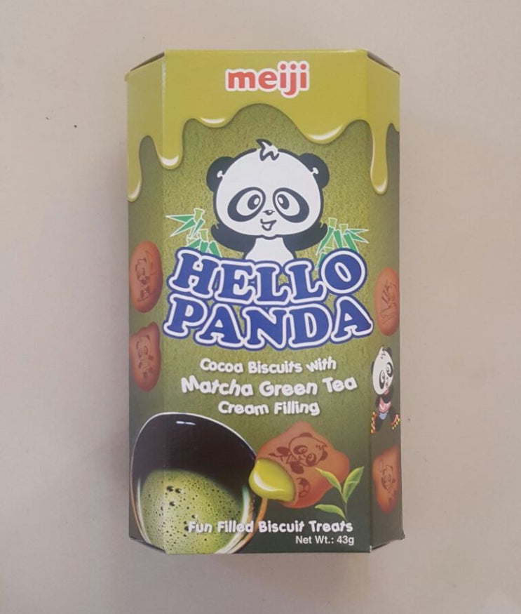 #그린티31/meiji HELLO PANDA green tea : 네이버 블로그