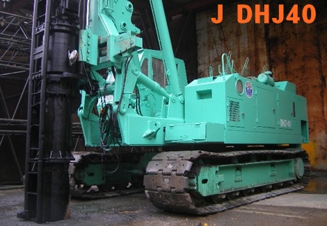 DHJ 40(주니어 40) DHJ60(주니어 60) 전용기 항타기 파일항타 파일시공 : 네이버 블로그