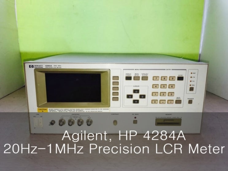 중고계측기 렌탈/판매/수리 애질런트 Agilent,HP 4284A, 20Hz-1MHz Precision LCR Meter ...