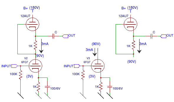 13 전압증폭회로의 설계와 계산 3(SRPP회로) : 네이버 블로그
