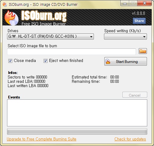 ISO 이미지 파일을 CD및 DVD로 굽기 유틸- ISOburn v2.0 : 네이버 블로그