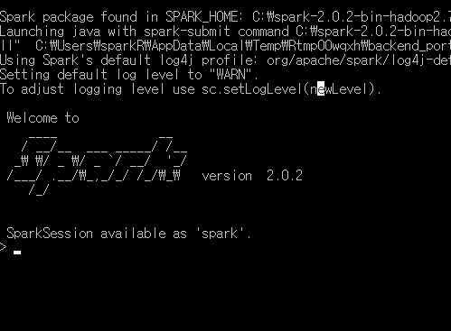 Windows에서 SparkR 사용하기 - 2 [SparkR in r] : 네이버 블로그