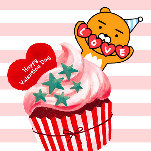 멜론 x 카카오프렌즈 라이언 이모티콘 배경화면 : 네이버 블로그